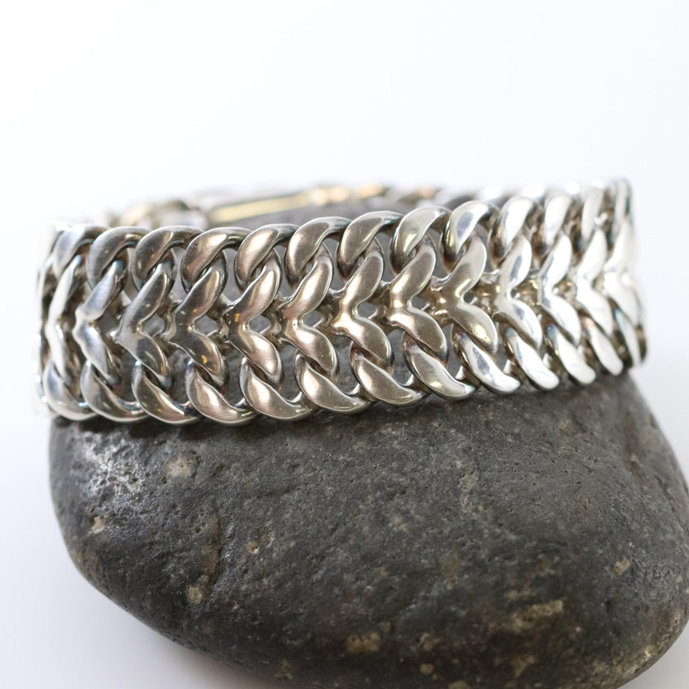 SOLD OUT: Vintage Rodolfo Espinoza Taxco Silver Mexican Jewelry | Doub ...